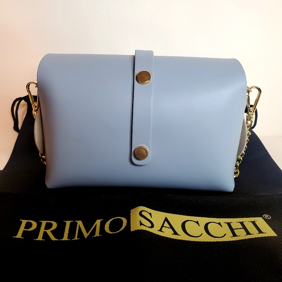 Primo Sacchi | Bags | Primo Sacchi Italian Leather Handbag New With ...